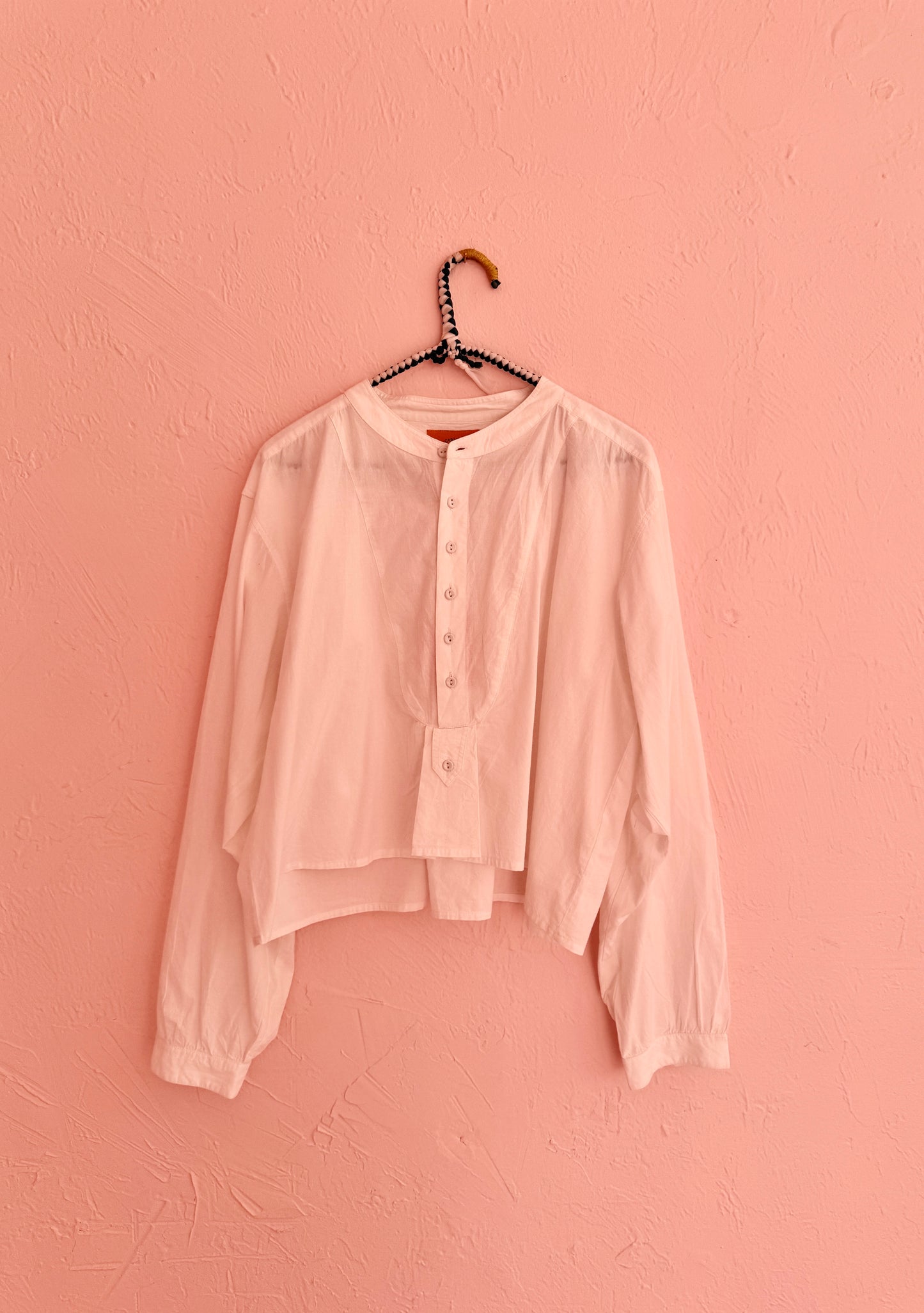 Modern Layering Crop Top in Cotton Poplin – Coniglio Palm Beach